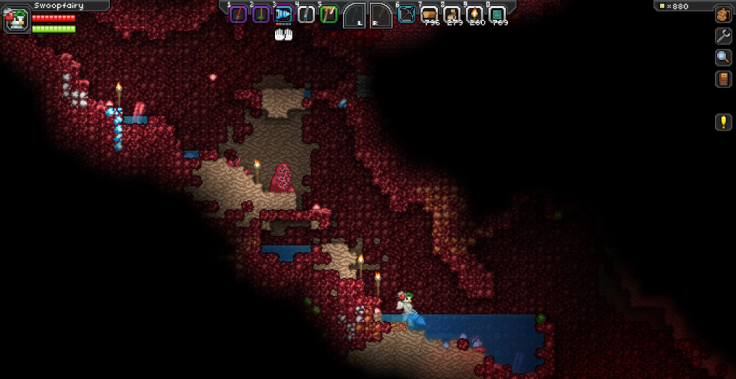 【情報】詭異地形－血穴 block of flesh & Heck alter @Starbound 哈啦板 - 巴哈姆特