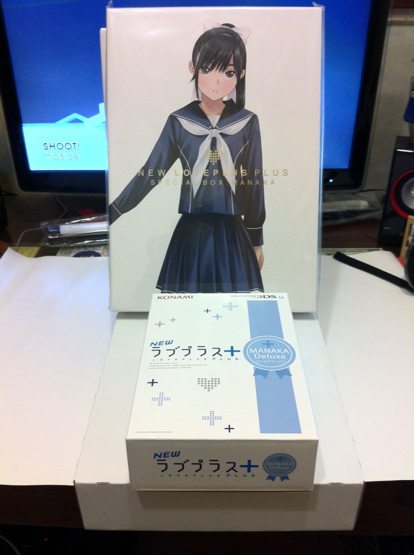 【心得】New LOVE PLUS+ 主機同捆限定版 Ver.愛花 簡單開箱~ @LOVE PLUS 哈啦板 - 巴哈姆特