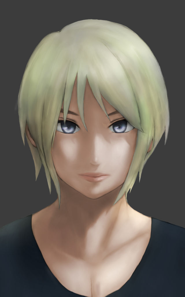 灰階上色 - n414116的創作 - 巴哈姆特