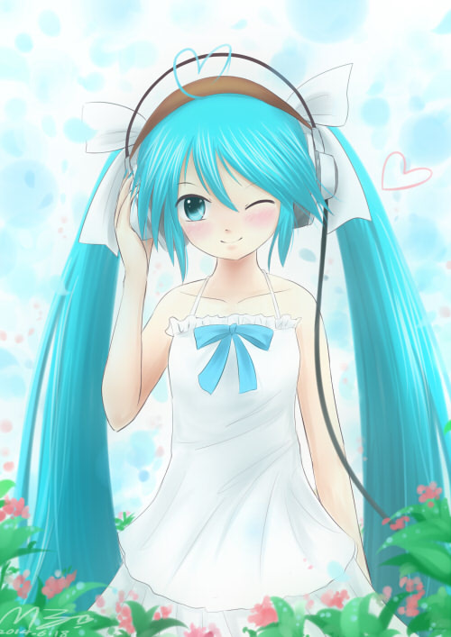 [初音繪]MIKU音樂鑑賞中w - MAXFT2的創作 - 巴哈姆特