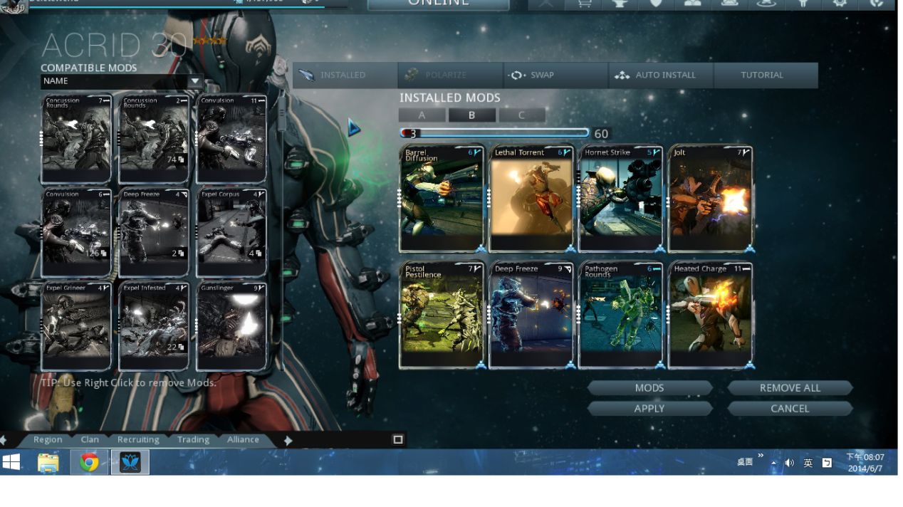 【心得】DMG1.0的手槍霸主 DMG2.0的眼淚 辛辣的小毒槍-Acrid @Warframe 精華區 - 巴哈姆特