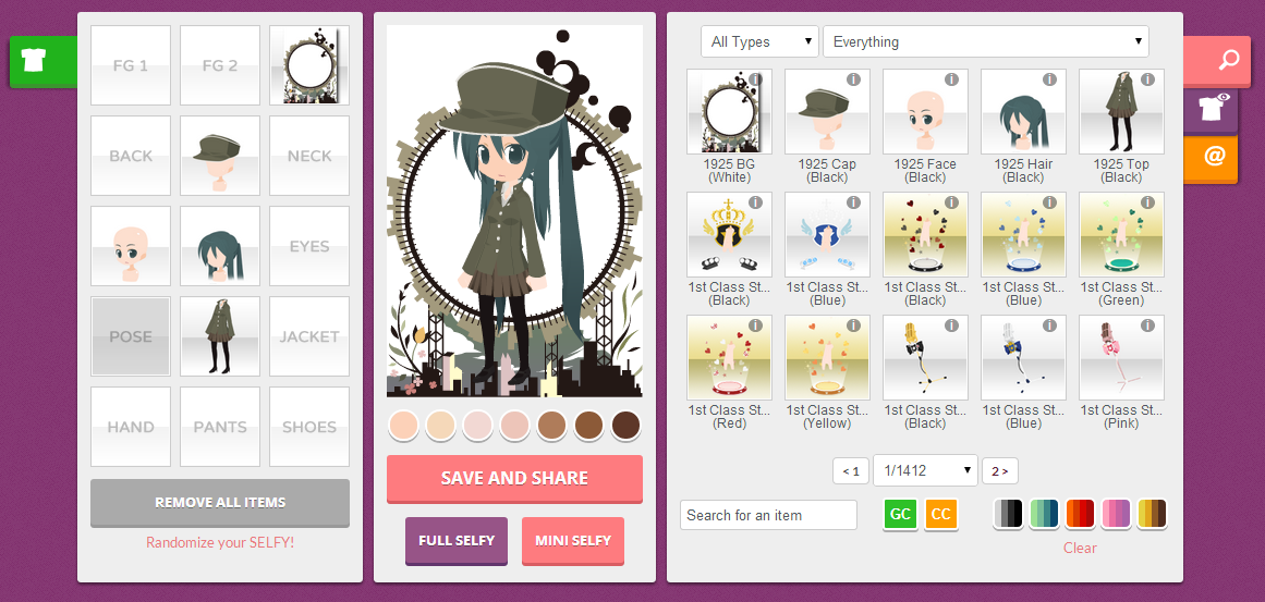 DreamSelfy紙娃娃製作網站－不負責任使用說明 ver.2 - kyle2020的創作 - 巴哈姆特