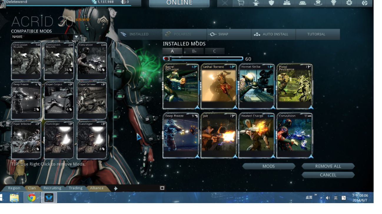 【心得】DMG1.0的手槍霸主 DMG2.0的眼淚 辛辣的小毒槍-Acrid @Warframe 精華區 - 巴哈姆特