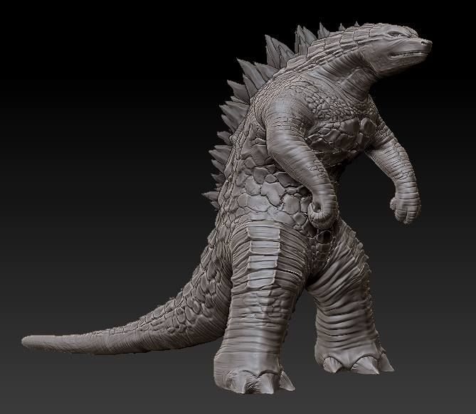 Zbrush Godzilla - abcd77660112的創作 - 巴哈姆特