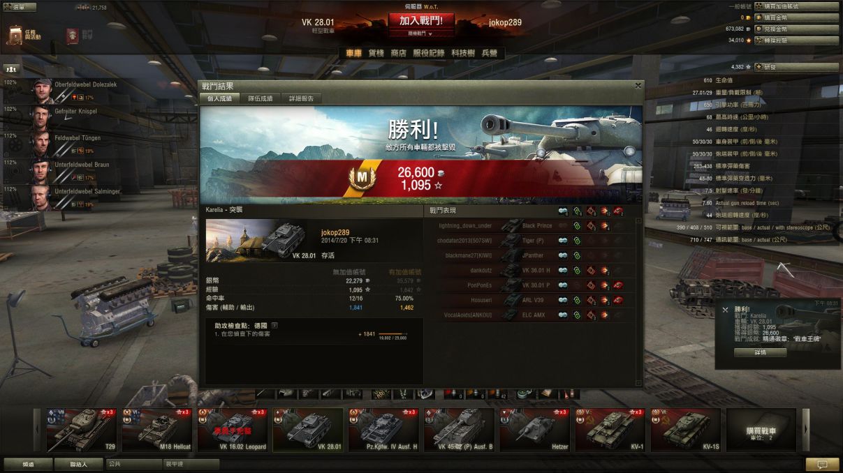 【心得】VK28.01心得文 @戰車世界 World of Tanks 哈啦板 - 巴哈姆特