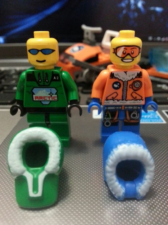 Lego 60032 Arctic Snowmobile 同場加影6577 @樂高積木相關綜合 哈啦板 - 巴哈姆特