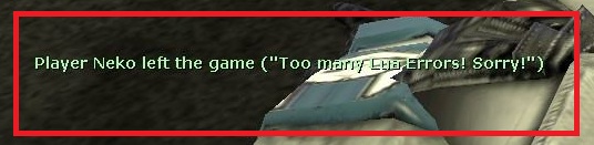 【問題】Too many Lua errors!sorry! 伺服器斷線 @Garry's Mod 哈啦板 - 巴哈姆特