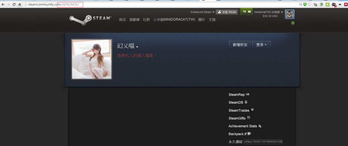 【情報】steam 64位ID教學 @未轉變者 Unturned 哈啦板 - 巴哈姆特