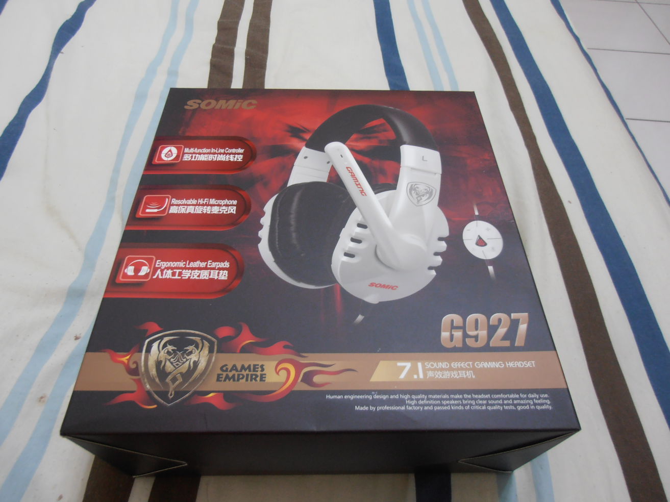 碩美科G927耳麥開箱文 - rogerroger09的創作 - 巴哈姆特