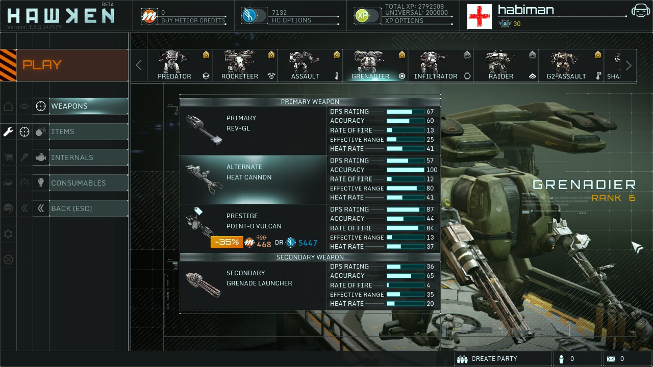 【心得】機體使用心得-Grenadier @Hawken 哈啦板 - 巴哈姆特
