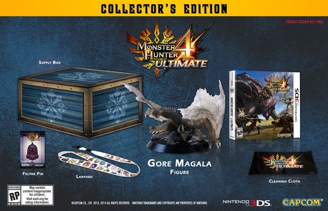 【情報】收錄所有珍藏特典的支給品BOX－北美『魔物獵人 4G』珍藏版內容公開 @N3DS / Nintendo 3DS 哈啦板 - 巴哈姆特
