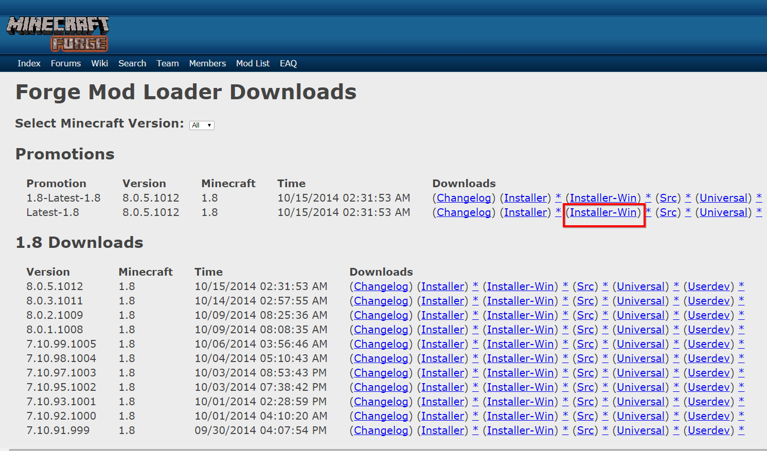【情報】1.8版推出啦 forge& Forge Mod Loader @Minecraft 我的世界（當個創世神） 哈啦板 - 巴哈姆特