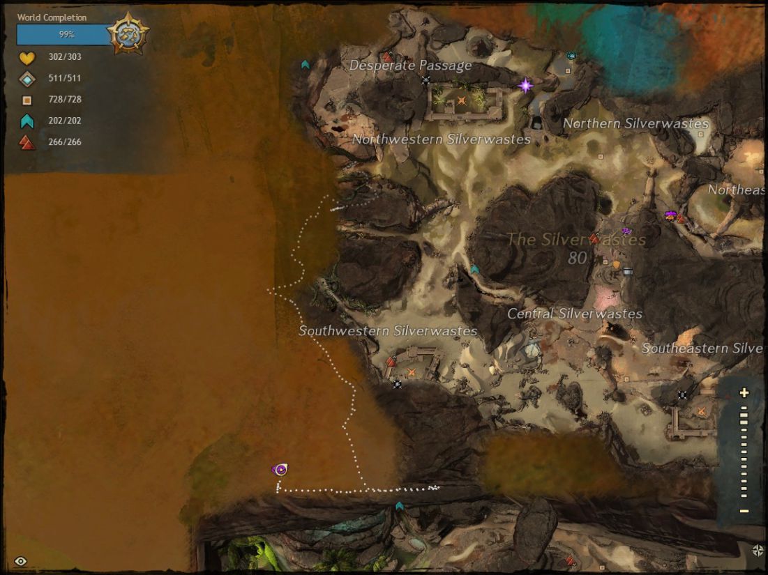 【攻略】The Silverwastes 地圖攻略 @激戰 2（Guild Wars 2 ） 哈啦板 - 巴哈姆特