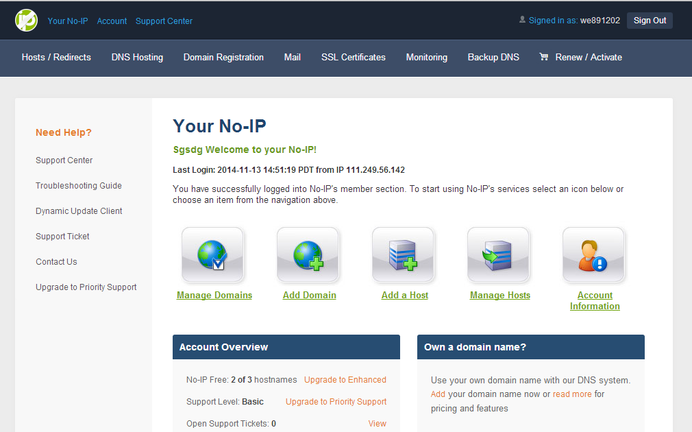 【情報】如何用no-ip呢?讓我們看看怎用吧! @Minecraft 我的世界（當個創世神） 哈啦板 - 巴哈姆特