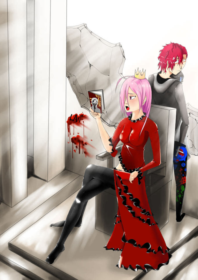 荒廢之城的紅衣公主 - s95050437的創作 - 巴哈姆特