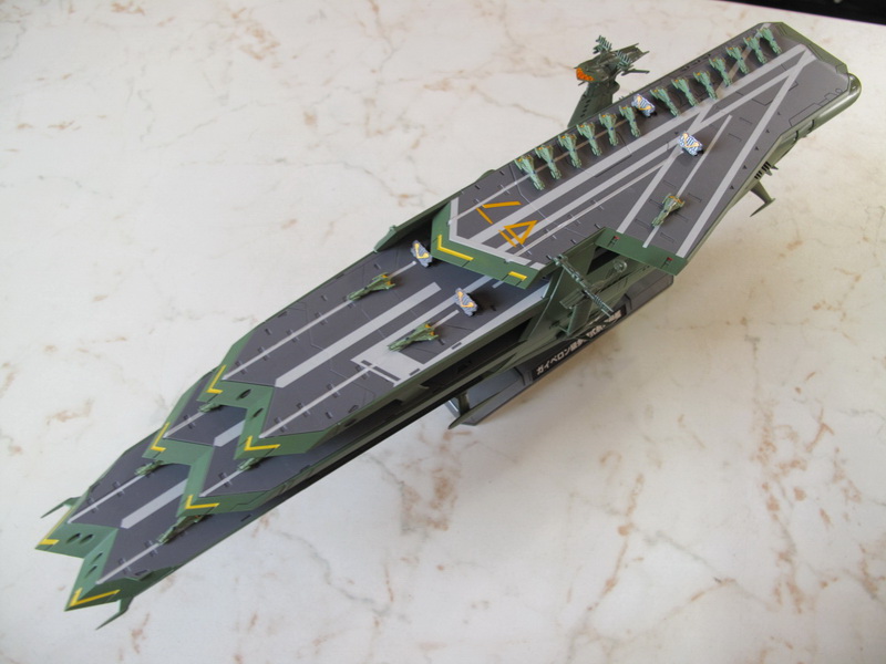 【心得】宇宙戰艦2199 1/1000 多層式航宙母艦 Balgray @模型技術與資訊 哈啦板 - 巴哈姆特