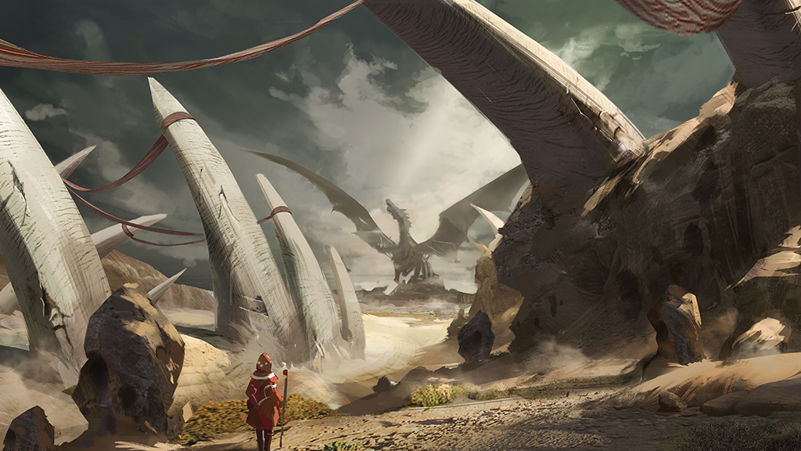 Dragon cemetery - dliu0822的創作 - 巴哈姆特