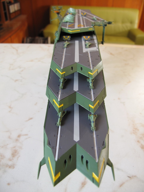 【心得】宇宙戰艦2199 1/1000 多層式航宙母艦 Balgray @模型技術與資訊 哈啦板 - 巴哈姆特
