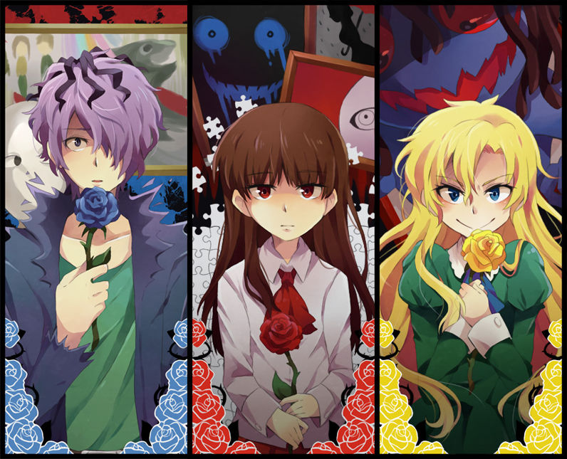 RPG恐怖遊戲-Ib恐怖美術館玩耍心得 - dcjolie的創作 - 巴哈姆特