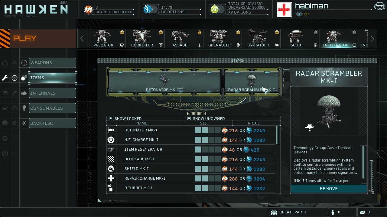 【心得】機體使用心得 Infiltrator滲透者 @Hawken 哈啦板 - 巴哈姆特