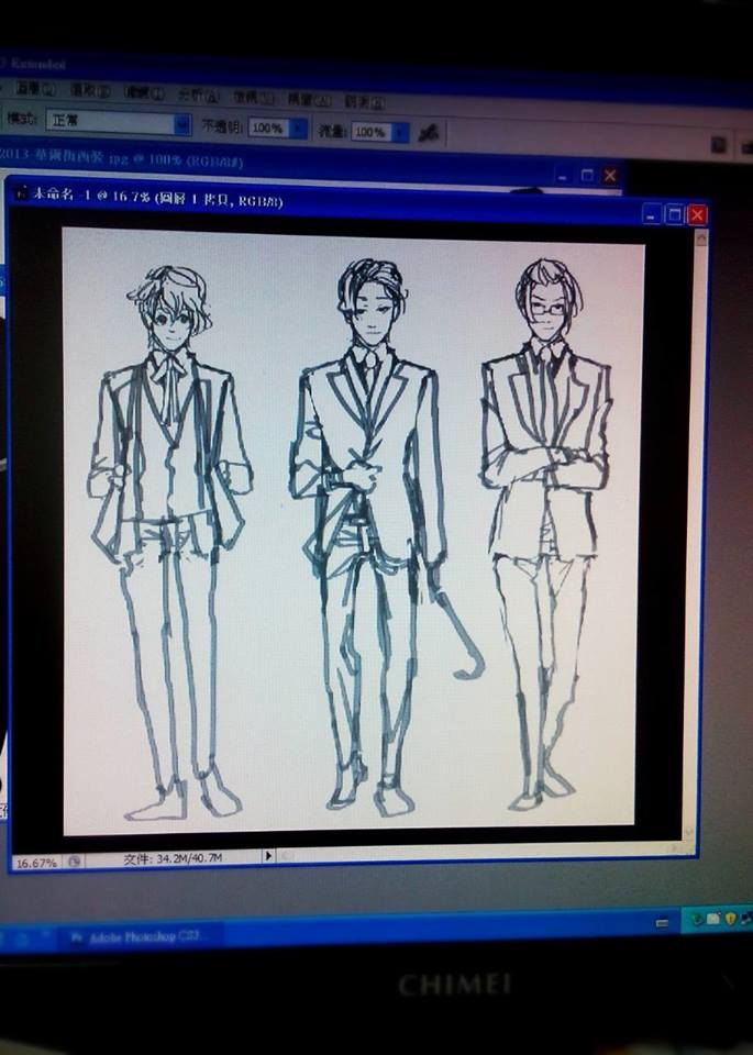 【Vampire War】角色插圖XVII 西裝 - whatsm64的創作 - 巴哈姆特