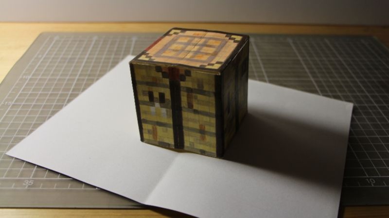 【3D】彈起的立體工作台 @Minecraft 我的世界（當個創世神） 哈啦板 - 巴哈姆特