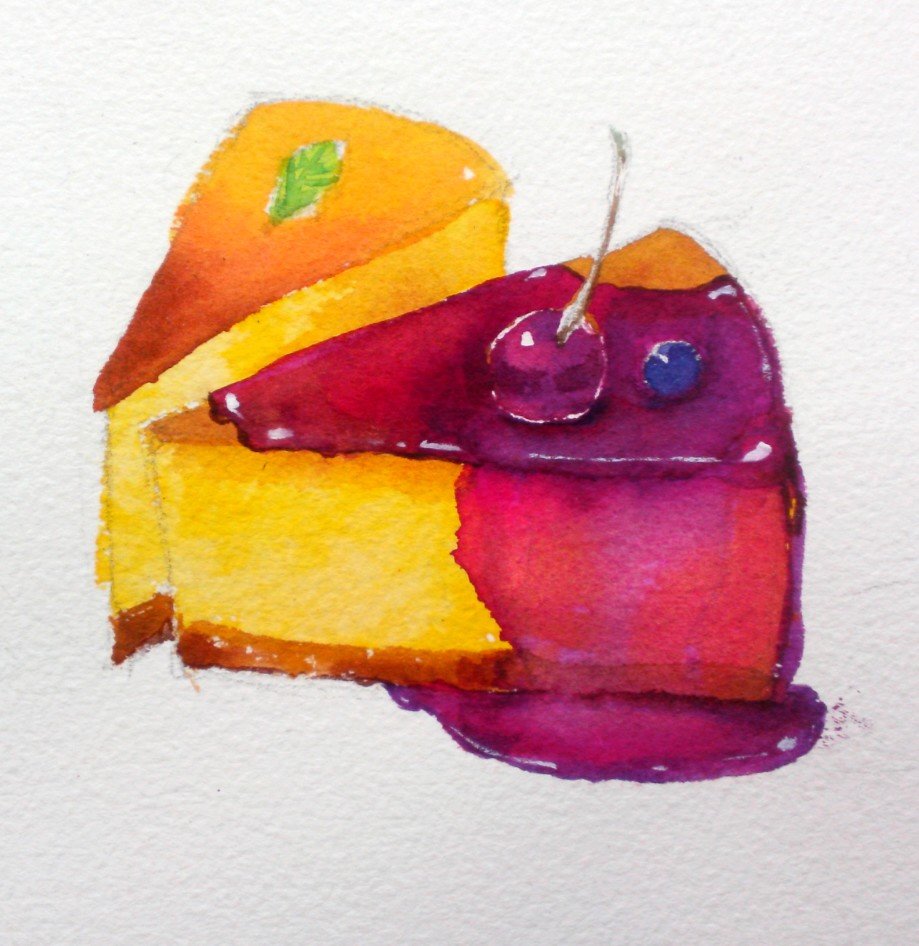 好吃的鬆餅//水彩人設// - foxchin0717的創作 - 巴哈姆特