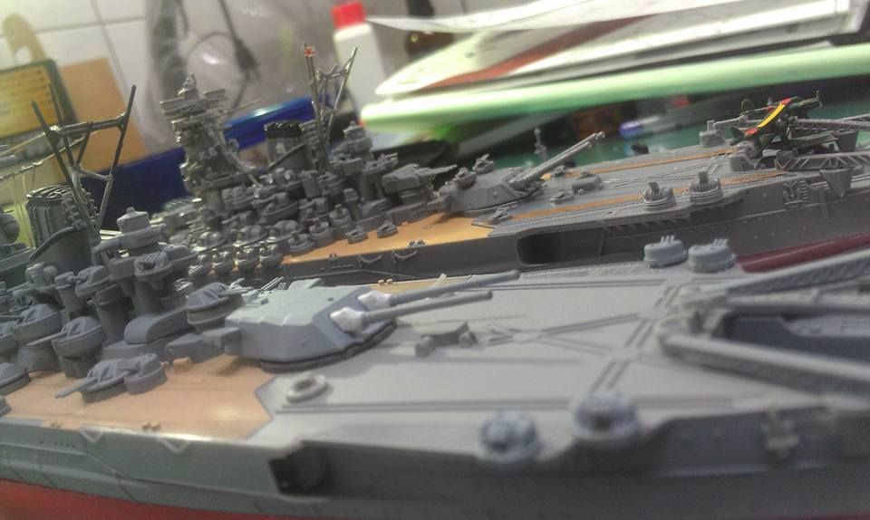 FUJIMI NEXT 1/700 YAMATO - vgwf的創作 - 巴哈姆特