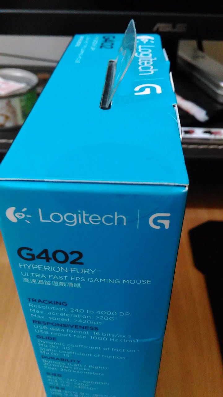 【開箱】羅技 G402 不專業開箱文 - kkbnmmbn的創作 - 巴哈姆特