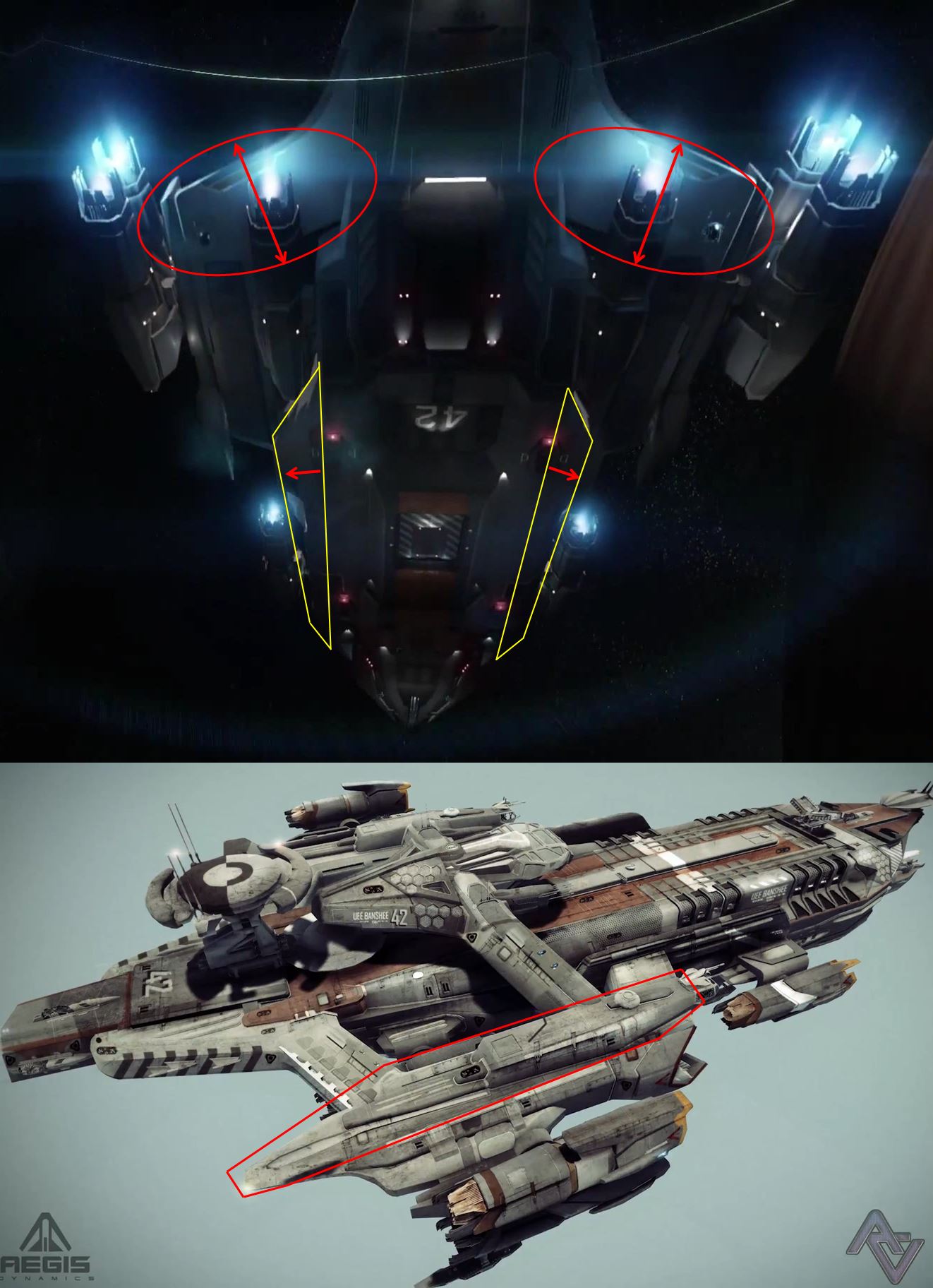 【情報】關於Gamescom中展示的Idris Frigate外觀分析 @星際公民 - Star Citizen 哈啦板 - 巴哈姆特