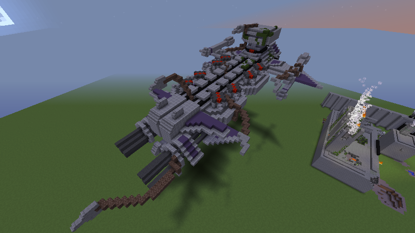 【星海2 SC2】Minecraft傭兵戰巡艦 @Minecraft 我的世界（當個創世神） 哈啦板 - 巴哈姆特