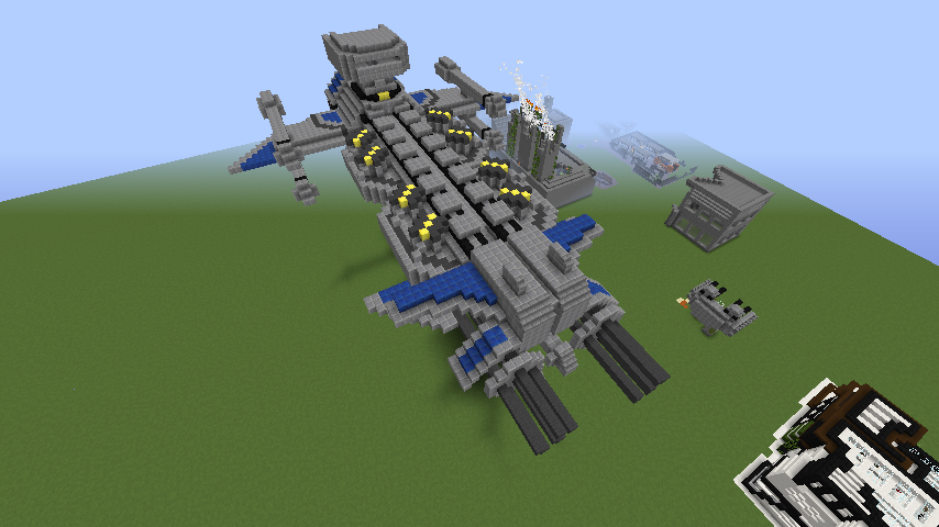 【星海2 SC2】Minecraft傭兵戰巡艦 @Minecraft 我的世界（當個創世神） 哈啦板 - 巴哈姆特