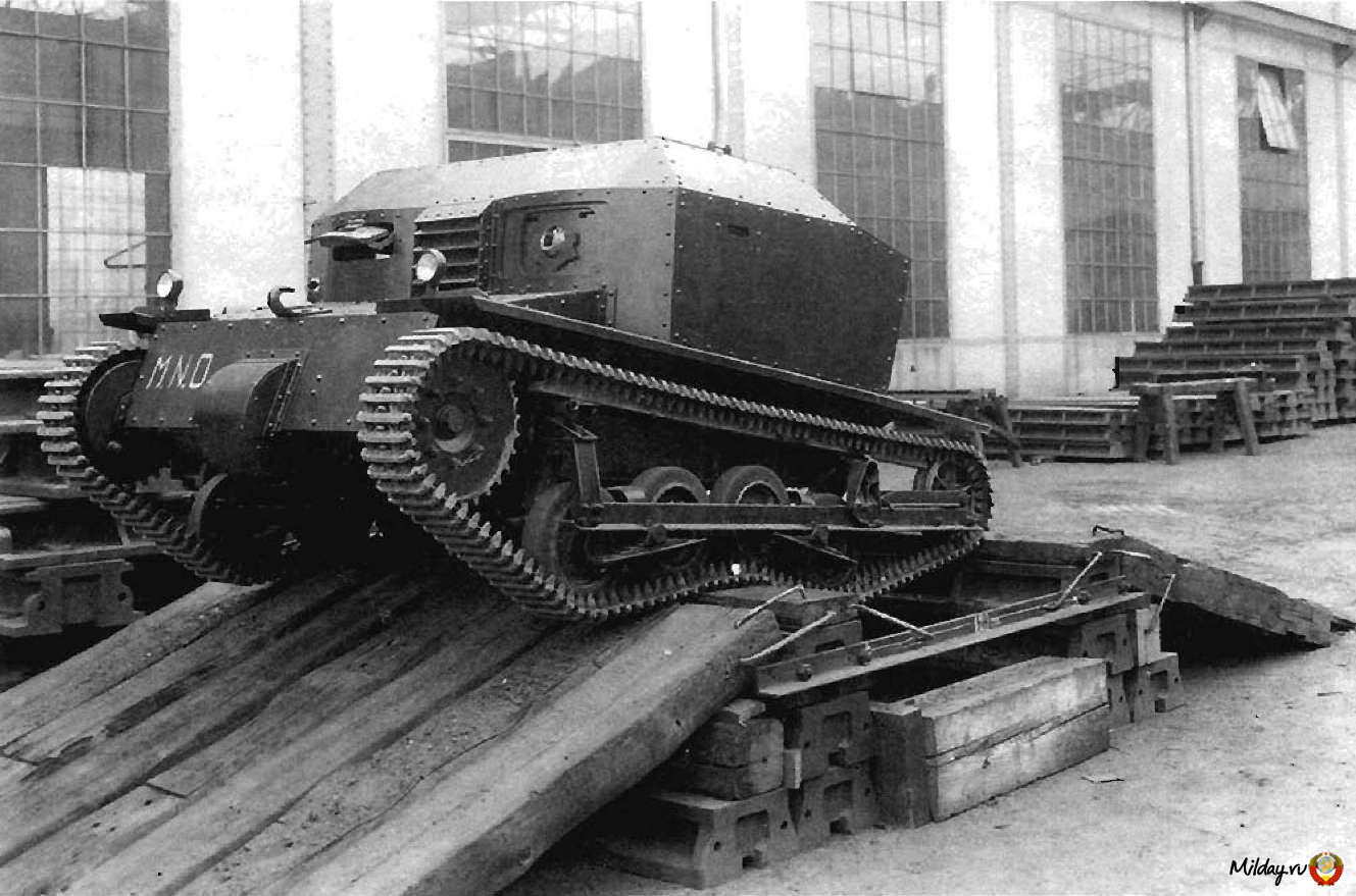 Tančík vz.33超輕戰車 @軍事策略 精華區 - 巴哈姆特