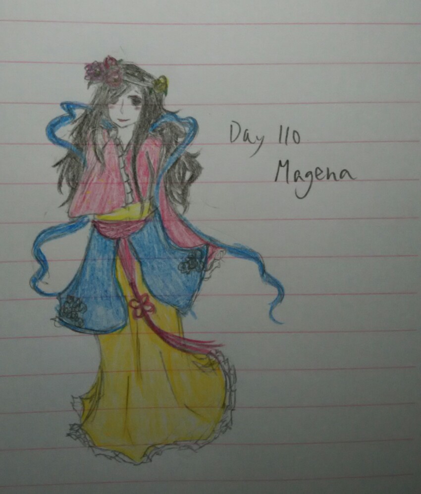 百日繪 Day 110 - Magena - Okbuying1126的創作 - 巴哈姆特