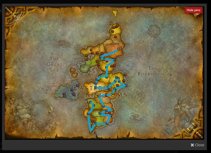 【攻略】萬鬼節糖果桶路線圖 @WOW 魔獸世界 哈啦板 - 巴哈姆特