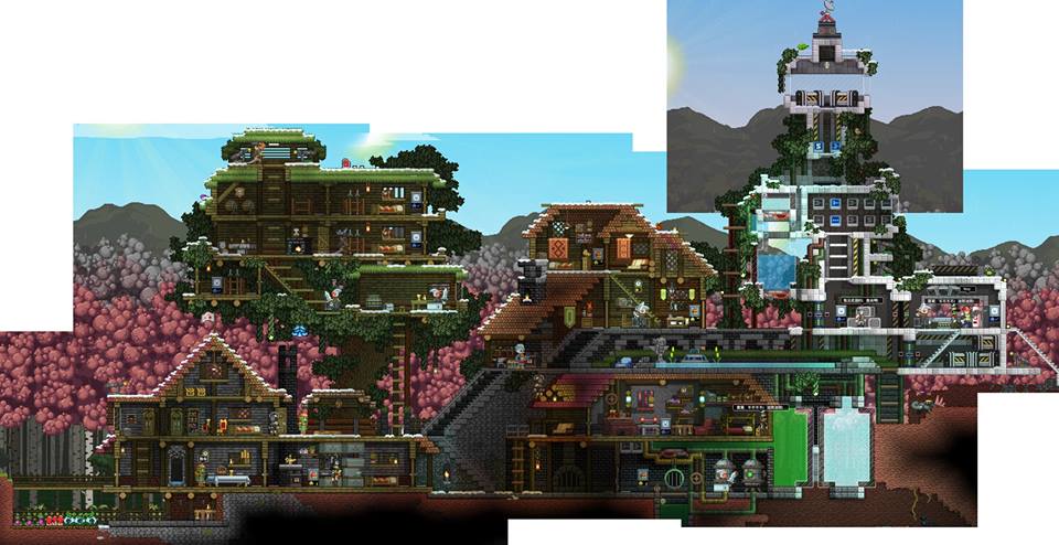 【閒聊】有NPC當然要建一座屬於自己的小群落!! @Starbound 哈啦板 - 巴哈姆特
