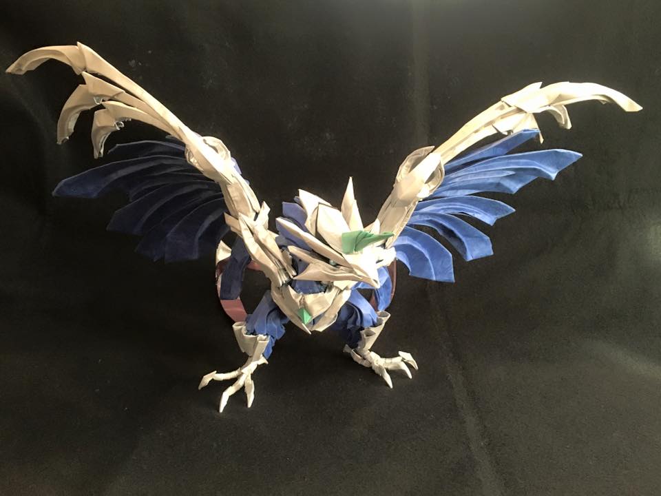 紙藝作品-dark frost anivia-暗霜冰晶鳳凰 - BILL1375的創作 - 巴哈姆特