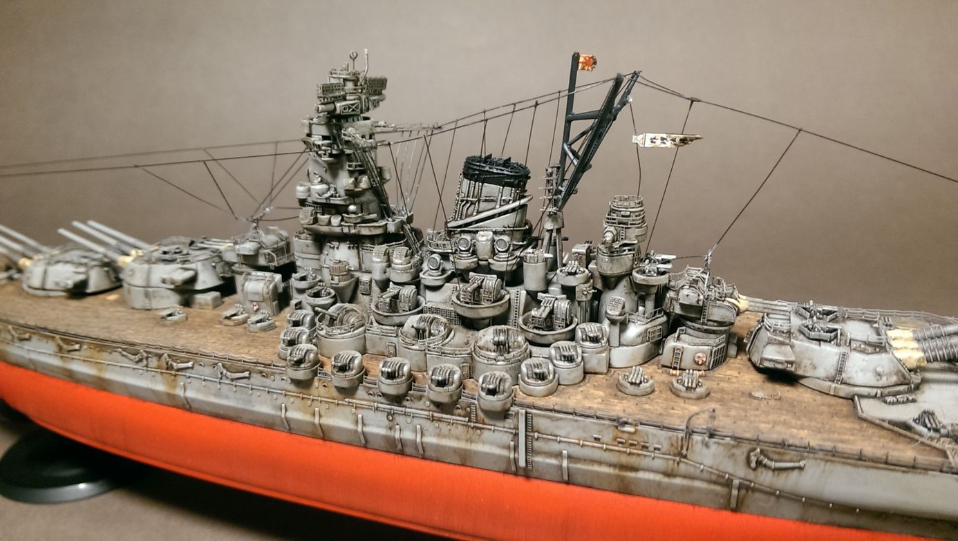作品: FUJIMI NEXT 1/700 YAMATO - k408945go的創作 - 巴哈姆特