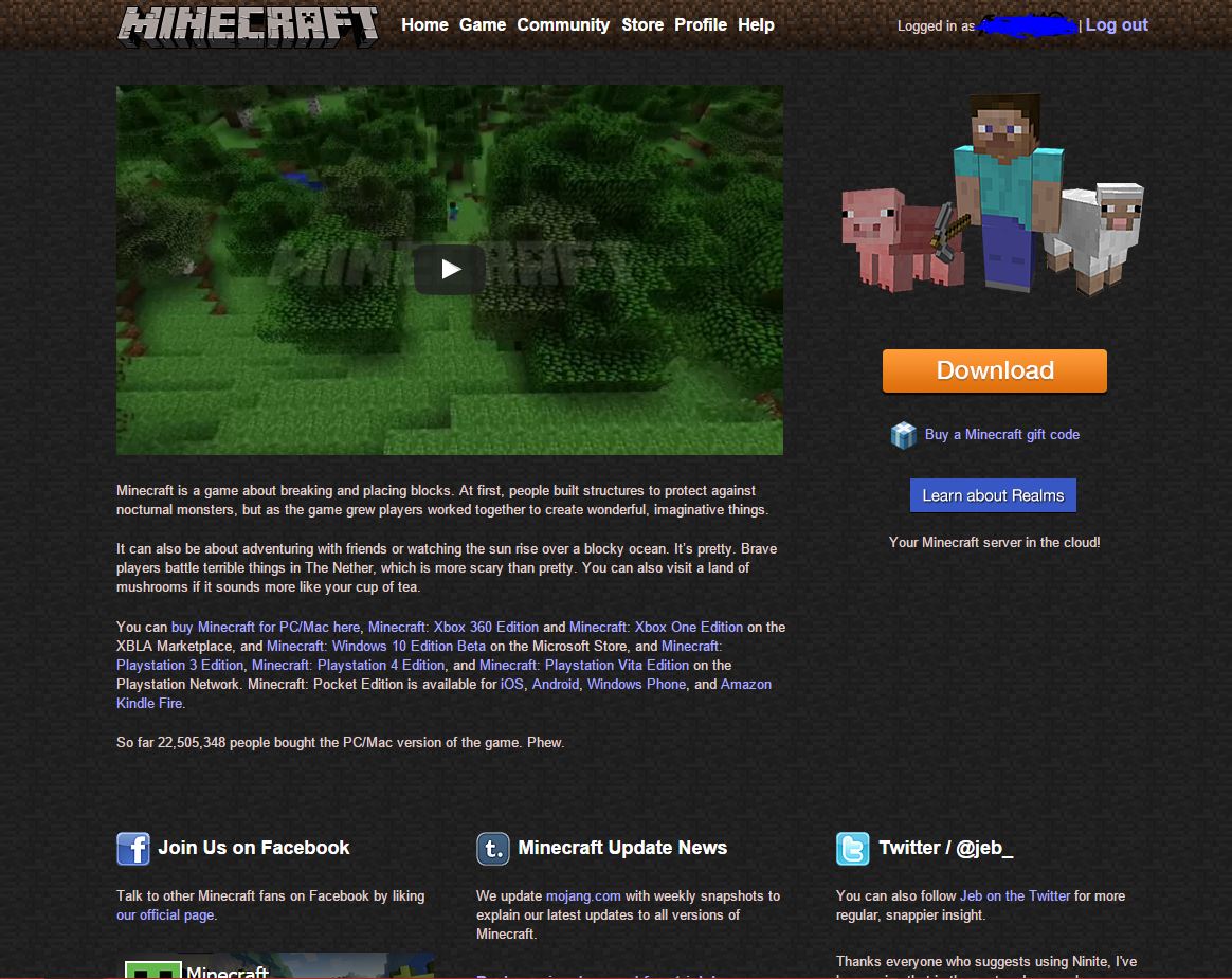 【情報】快來瞧瞧新的Minecraft官網! @Minecraft 我的世界（當個創世神） 哈啦板 - 巴哈姆特