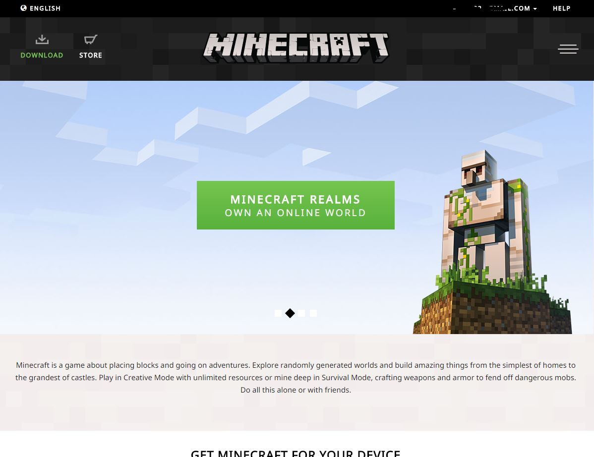 【情報】快來瞧瞧新的Minecraft官網! @Minecraft 我的世界（當個創世神） 哈啦板 - 巴哈姆特