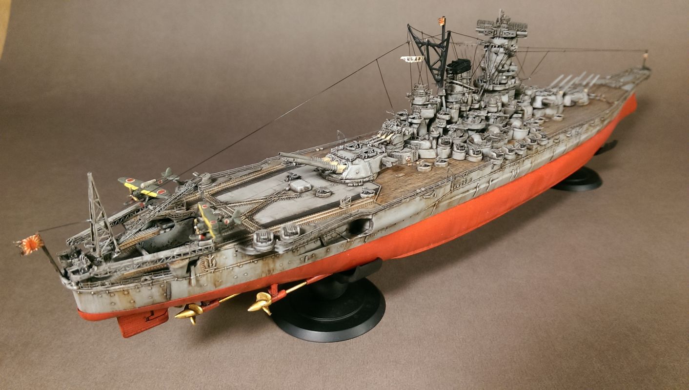 作品: FUJIMI NEXT 1/700 YAMATO - k408945go的創作 - 巴哈姆特