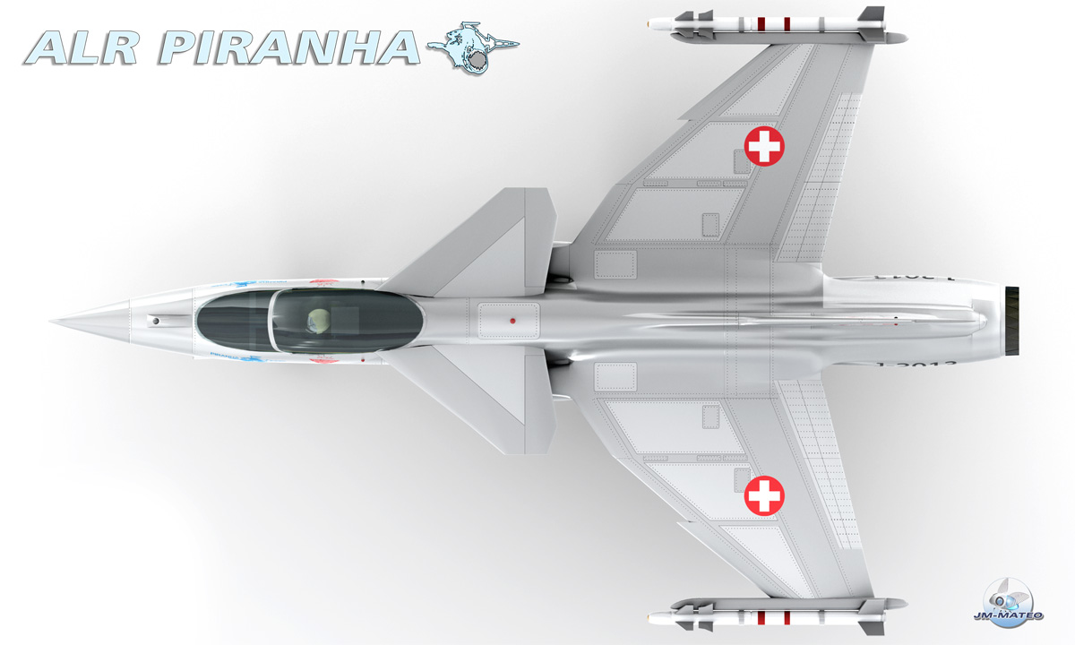 未成瑞士輕戰機：ALR食人魚式 - s3121456的創作 - 巴哈姆特
