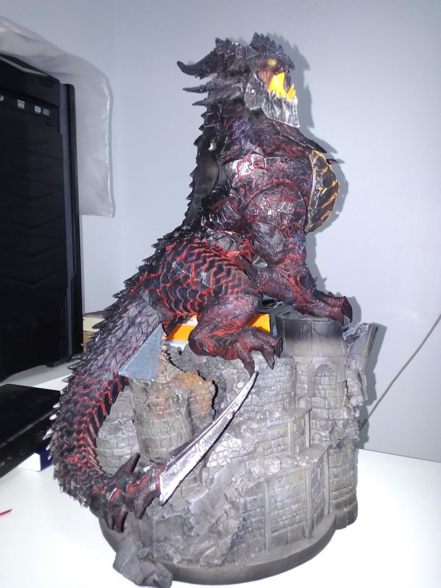 【開箱】SIDESHOW DEATHWING 魔獸世界 死亡之翼 - atheist342的創作 - 巴哈姆特