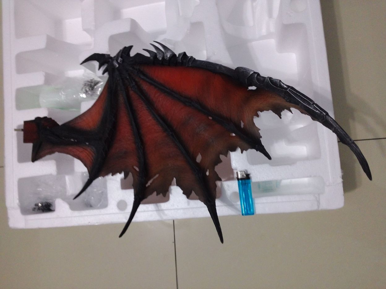 【開箱】SIDESHOW DEATHWING 魔獸世界 死亡之翼 - atheist342的創作 - 巴哈姆特