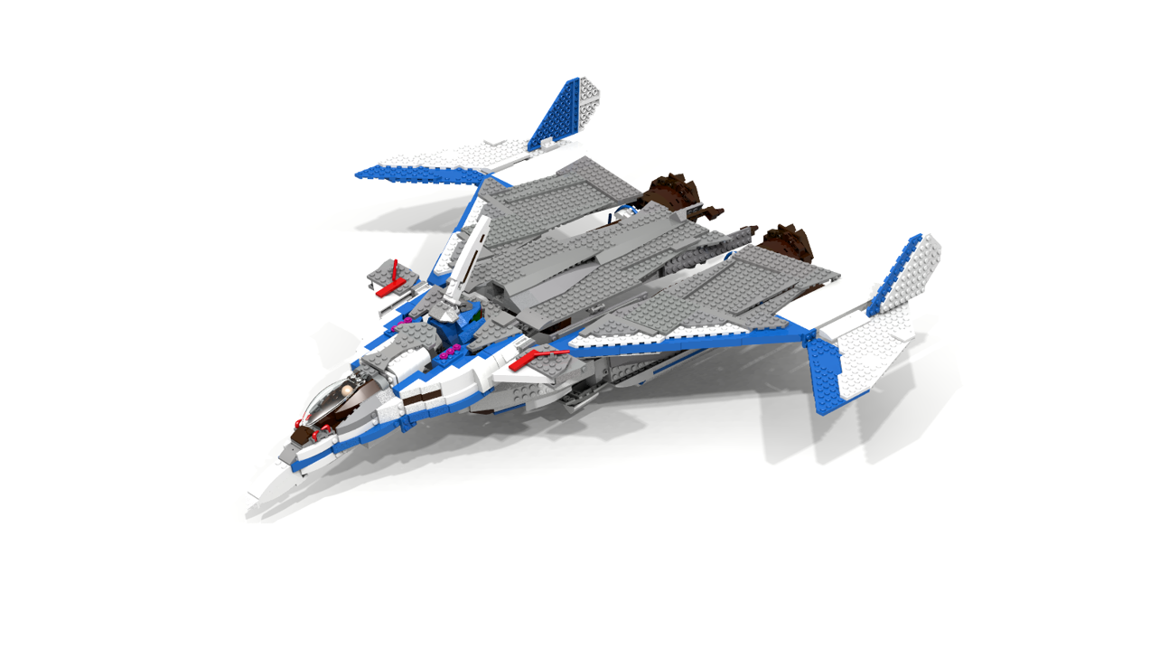 【心得】用lego做出"超時空要塞中的Δ VF 31齊格弗里德" @超時空要塞 超世代 哈啦板 - 巴哈姆特