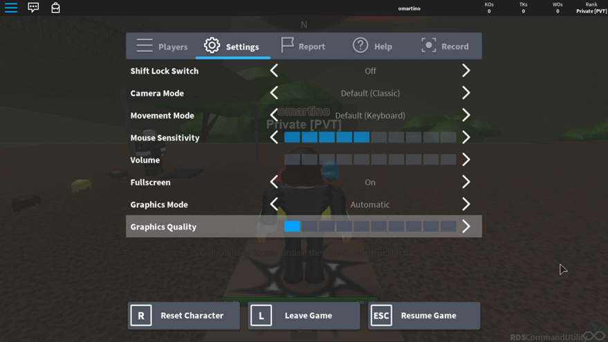 【問題】請問這遊戲有提高效能的方法嗎? @ROBLOX 哈啦板 - 巴哈姆特