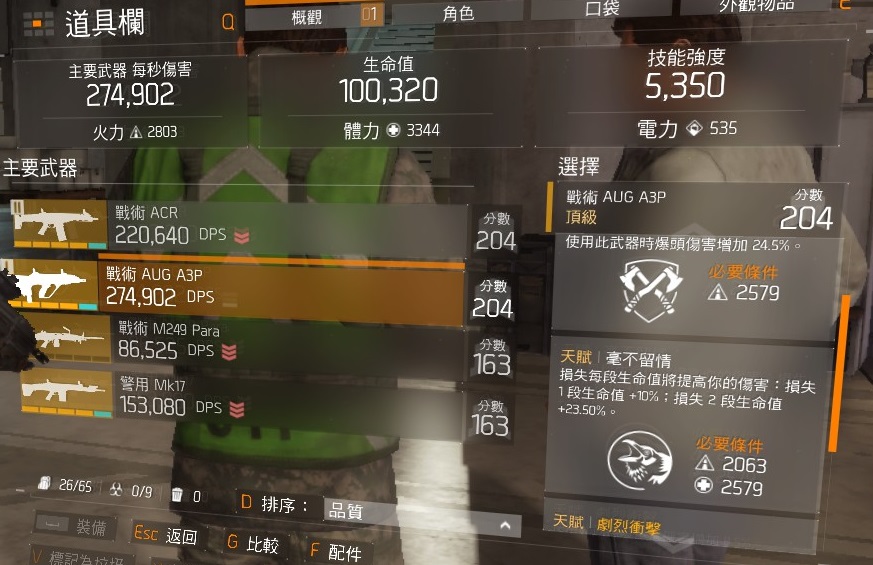 【討論】分享2把204武器AUG~ACR @湯姆克蘭西：全境封鎖 系列 哈啦板 - 巴哈姆特