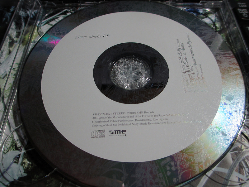 【心得】Aimer ninelie EP (CD+DVD)台壓版 初回生產限定盤 @甲鐵城的卡巴內里 哈啦板 - 巴哈姆特
