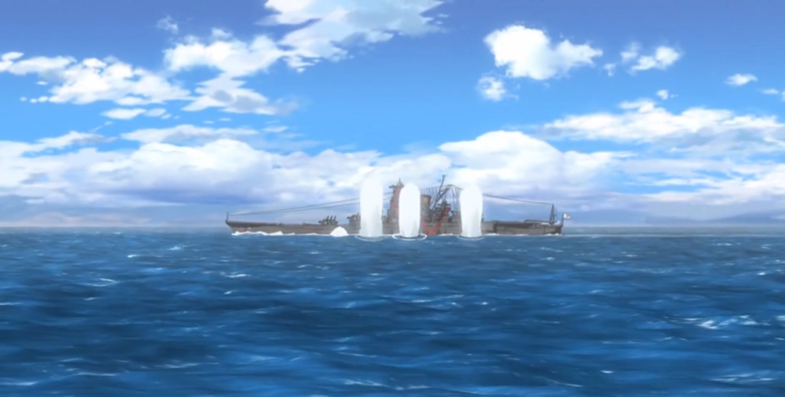RE:【動畫】HAIFURI《ハイスクール・フリート》#11 大艦巨砲でピンチ！ @高校艦隊 High School Fleet（原名 ...