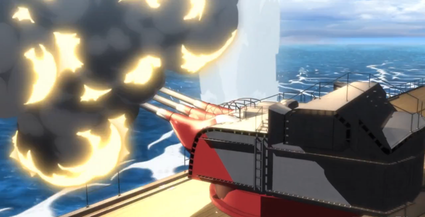 RE:【動畫】HAIFURI《ハイスクール・フリート》#11 大艦巨砲でピンチ！ @高校艦隊 High School Fleet（原名 ...